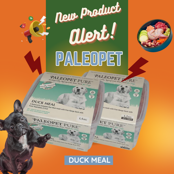 PaleoPet Duck Dog Meal – Natural Born Pets