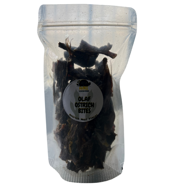 Olaf Ostrich Bites – Natural Born Pets